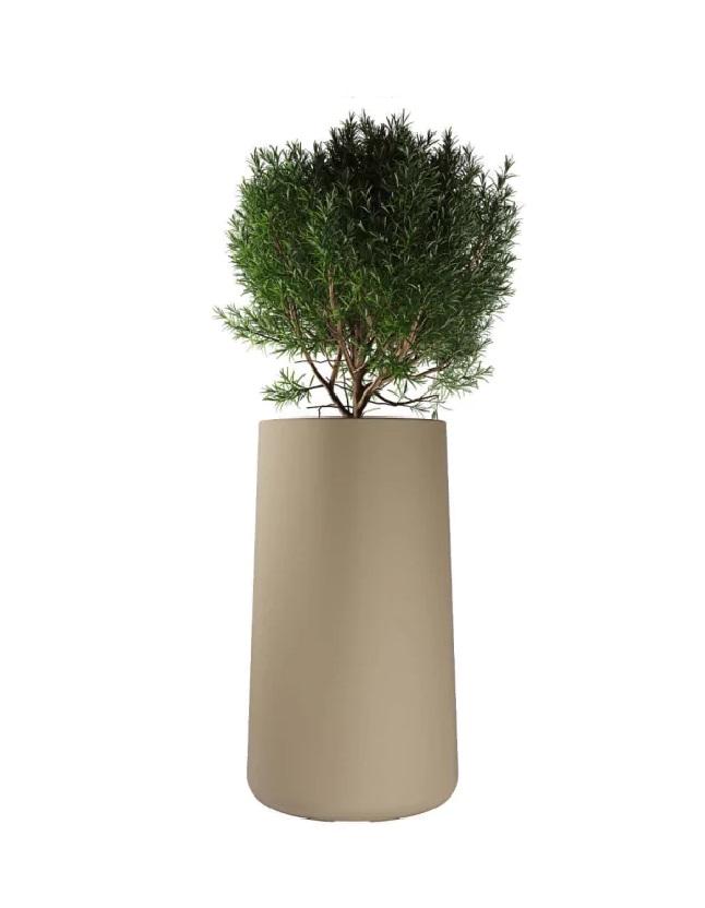 MACETA ROTOMOLDEADO GOTA N 70 NEGRO/BLANCA/BEIGE/GRIS – L&L Macetas